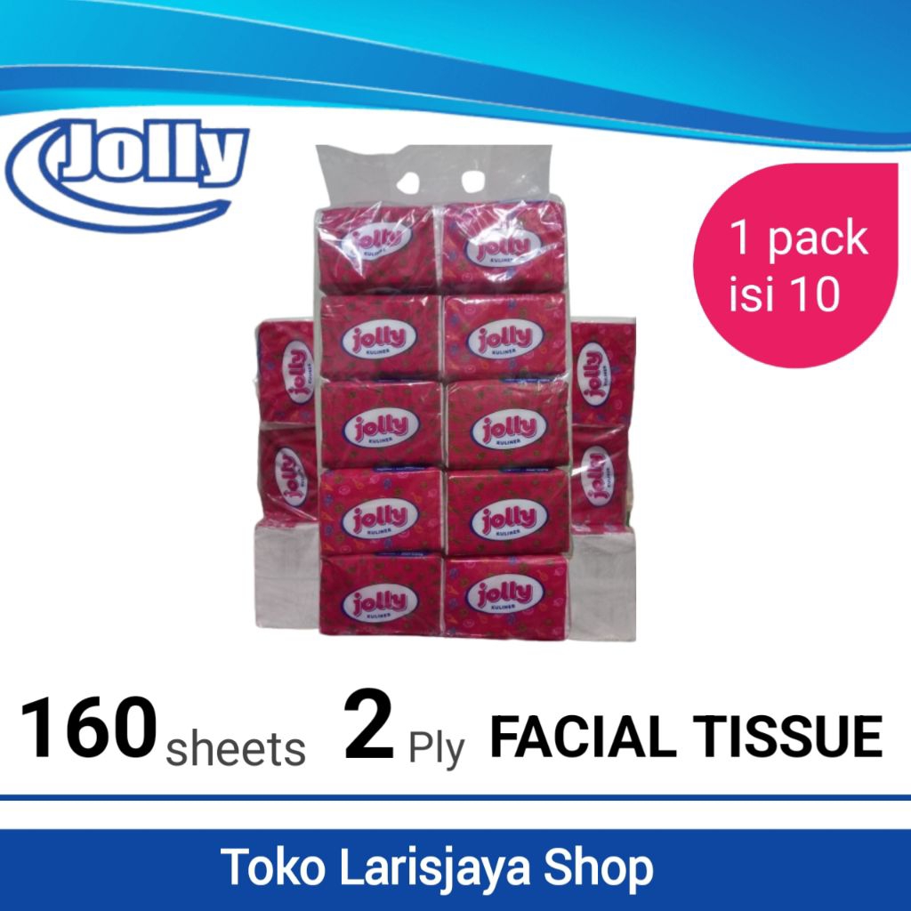 Jual Tisu Jolly Pop Up Kuliner 160 Lembar 1 Paket Isi 10 Pack- Desain ...