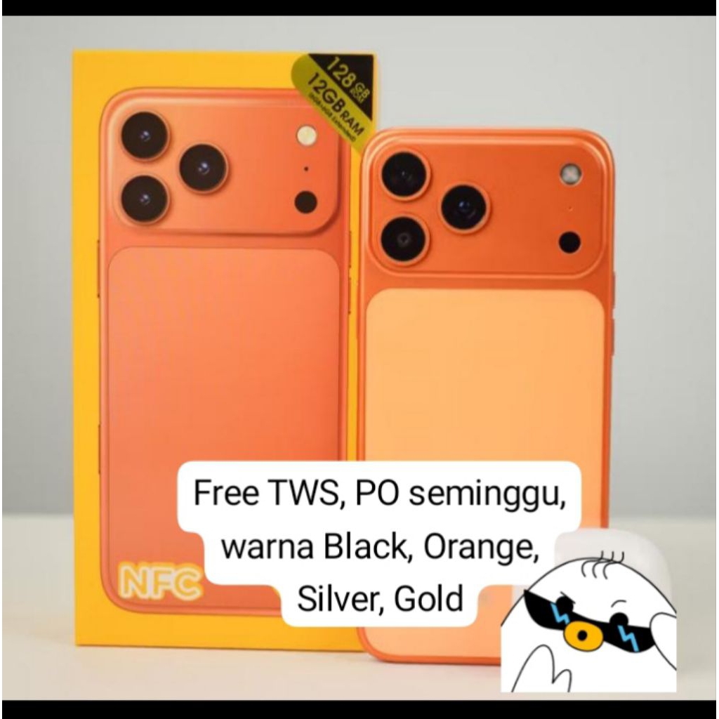 Jual HP Android mirip Iphone 17 promax | Shopee Indonesia