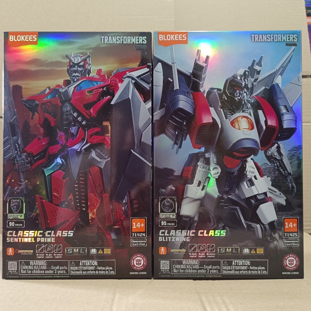Jual Blokees Transformers Classic Class Sentinel Prime CC24 & Blitzwing ...