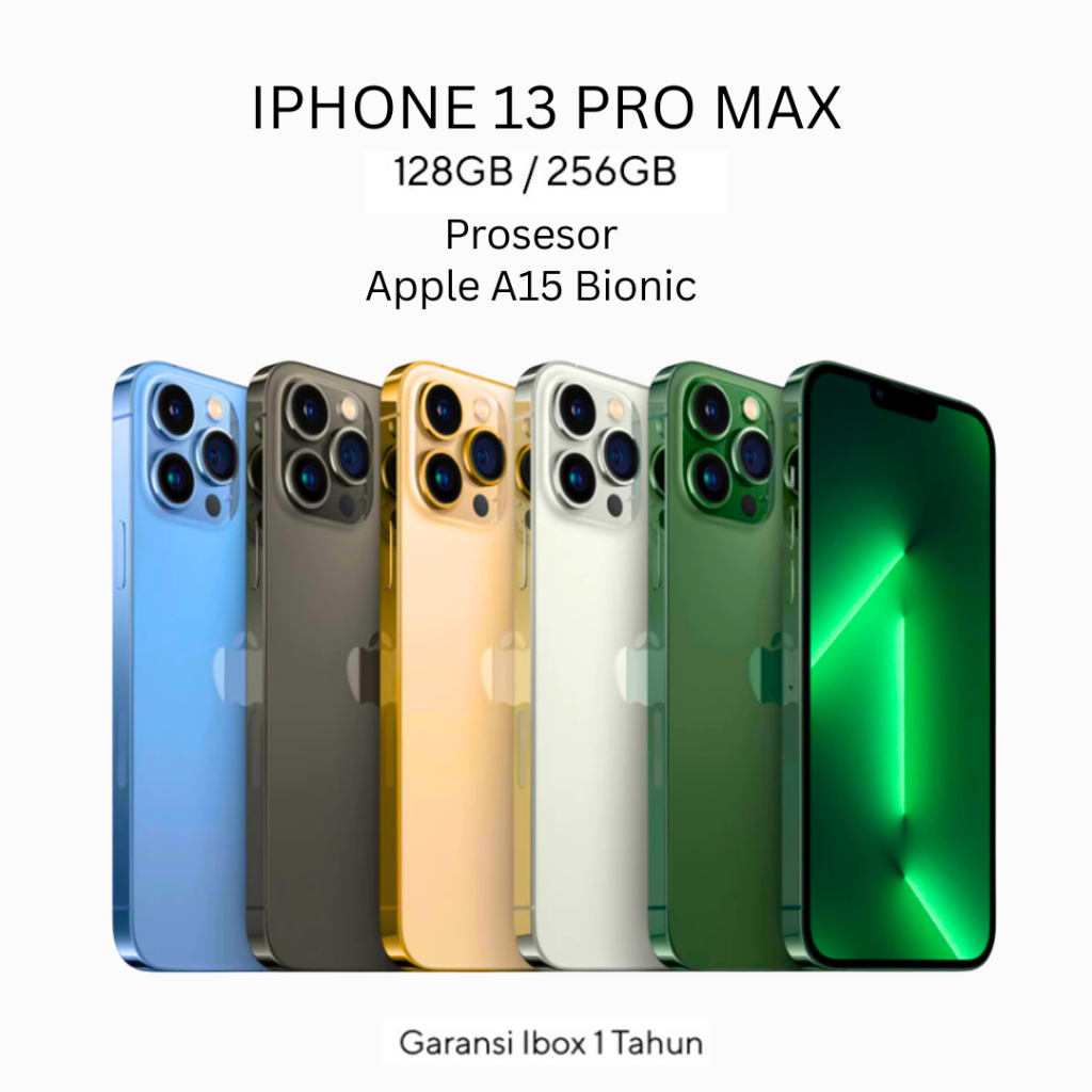 Jual IPhone 13 Pro Max IBox Terlengkap & Harga Terbaru Mei 2026 ...