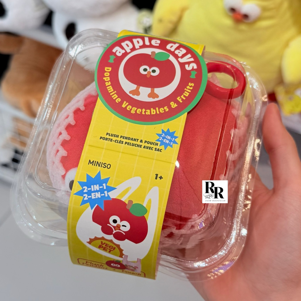 Jual Miniso x Dun Dun - Bag Charm Lucu / Vegi Pet Vegetable & Fruits ...