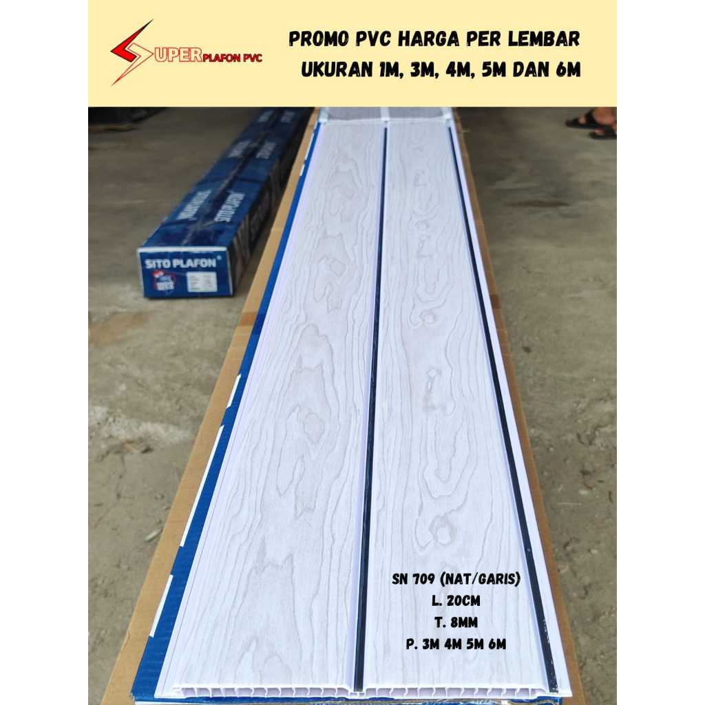 Jual Plafon PVC Per Lembar Terlengkap & Harga Terbaru Mei 2026 | Shopee ...