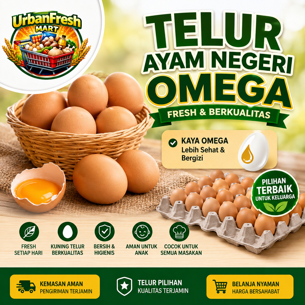 Jual Telur Omega Terlengkap & Harga Terbaru Mei 2026 | Shopee Indonesia