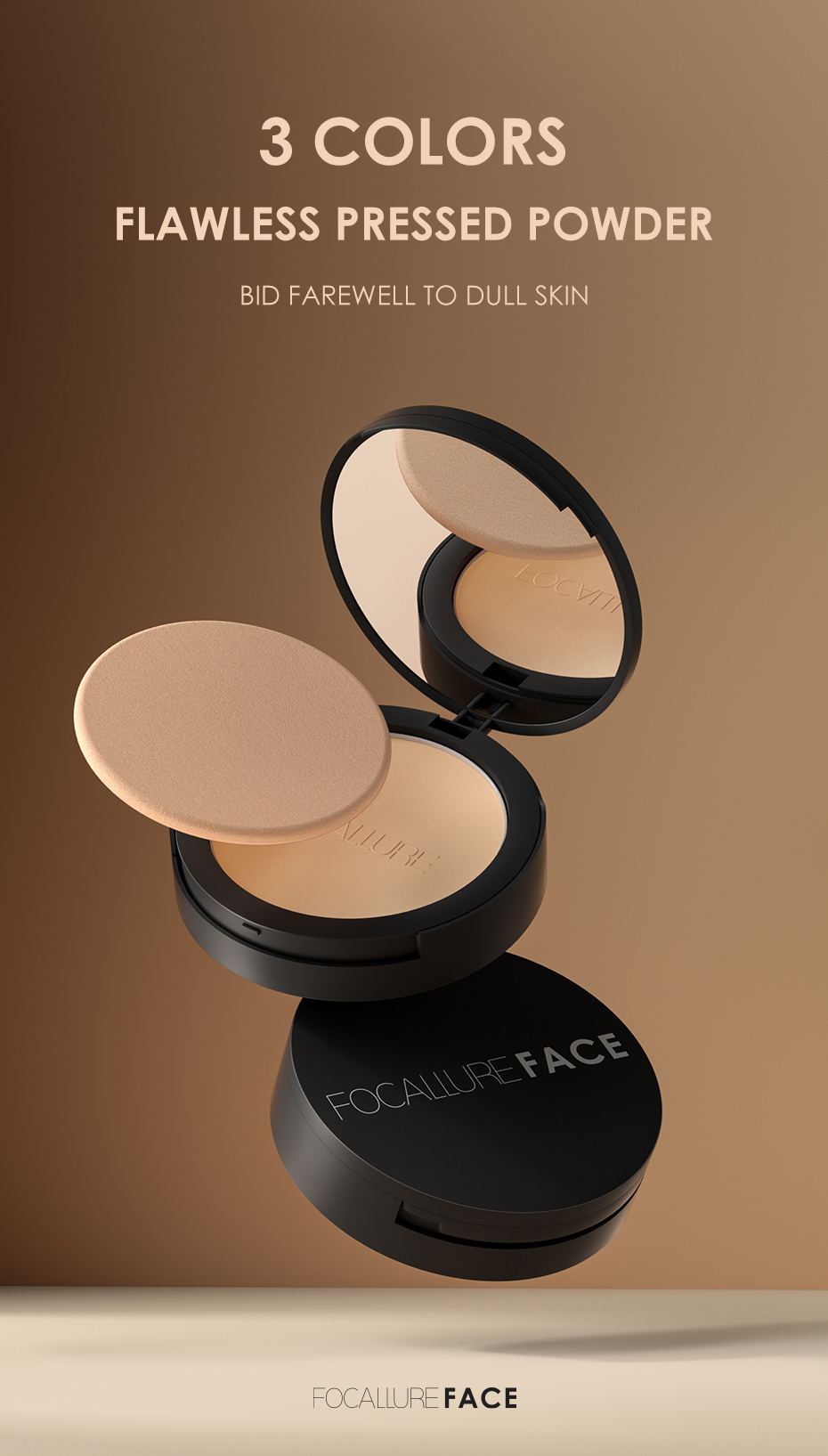 Jual FOCALLURE Oil-control Pressed Powder-Matte Bedak Padat | Shopee ...