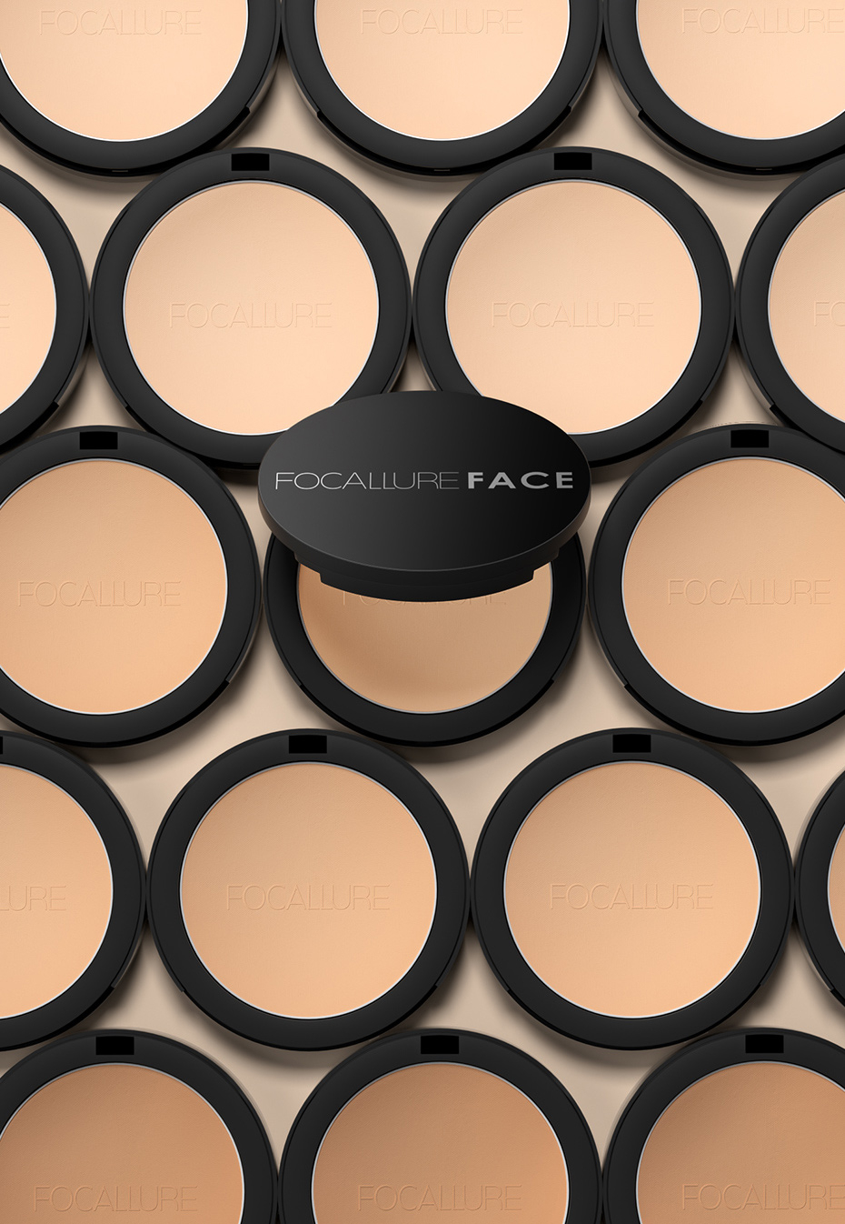 Jual FOCALLURE Oil-control Pressed Powder-Matte Bedak Padat | Shopee ...