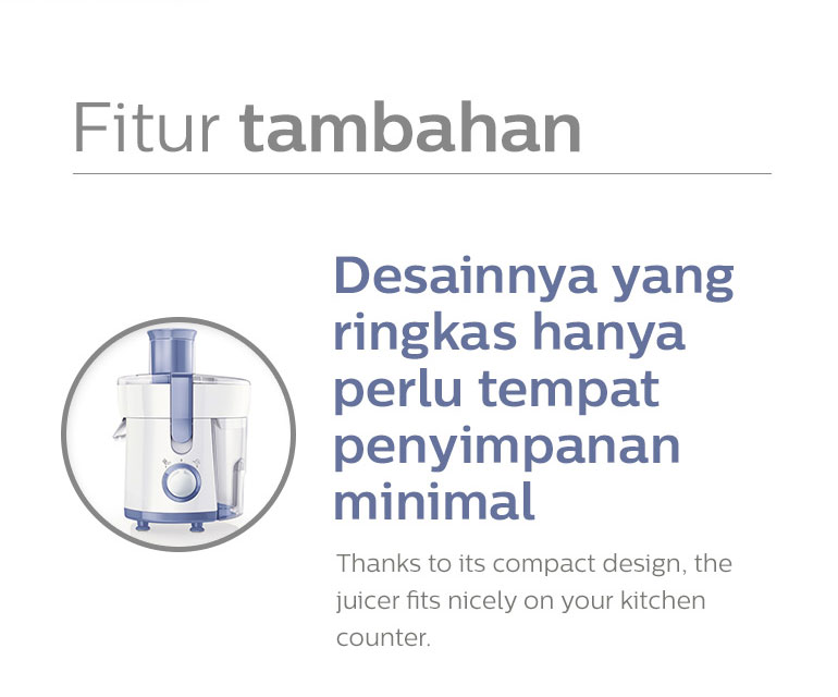 Jual Philips Juicer HR1811/71 Juicer Philips Blender Juicer 0.5 L ...