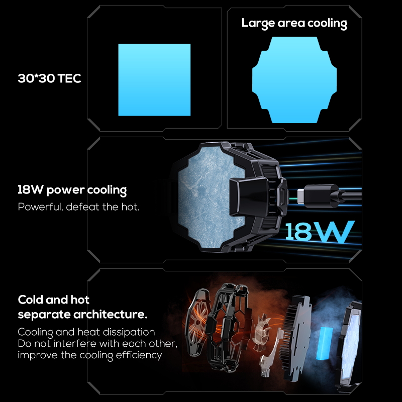 Jual C10 Pendingin hp Gaming Cooler HP Mobile Phone Cooler Game ...