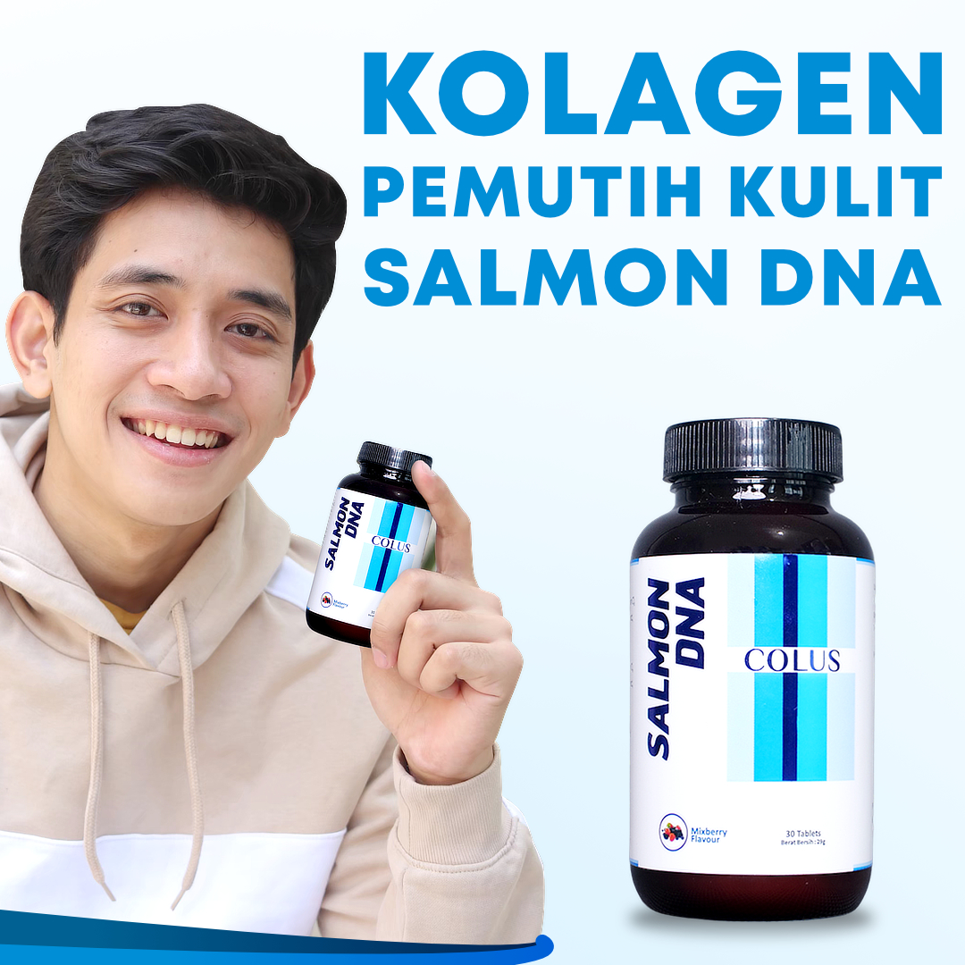 Jual Collagen Pria Colus Men Salmon DNA + Hithion Teknologi Jepang ...
