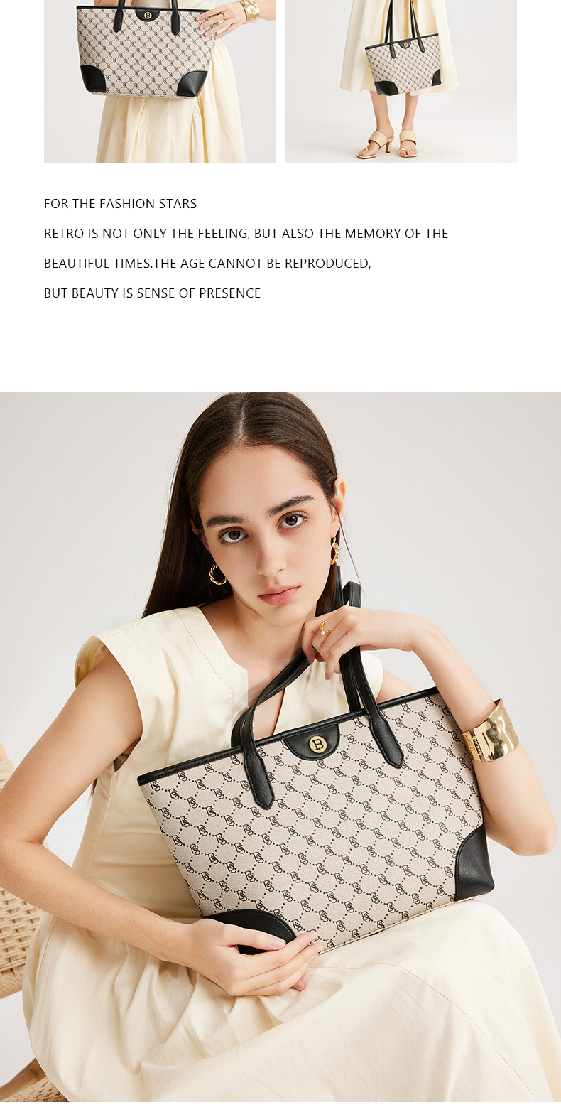 Jual [Segera hadir] BOSTANTEN Totebag Wanita Tas Kantor Jinjing ...