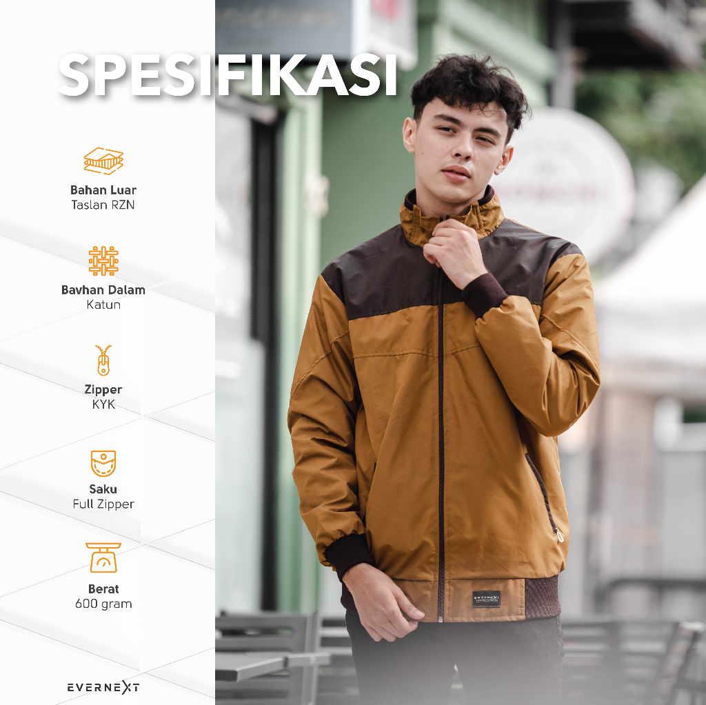 Jual Evernext - Jaket Pria Jaket Harrington Combie Jaket Casual Pria ...