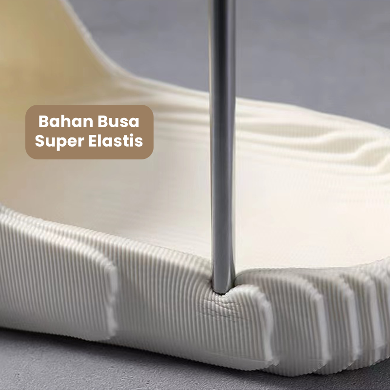 Jual Dejavu Sandal Pria Wanita Karet Jelly Sendal Flat Selop Rumah ...