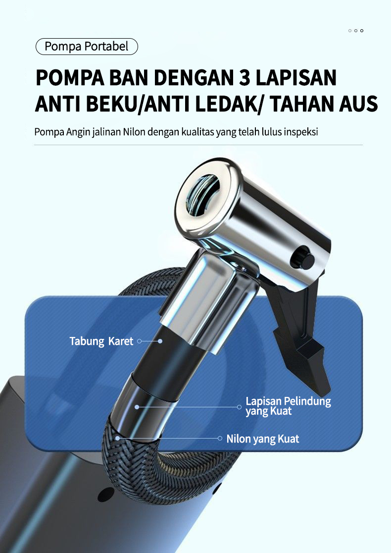 Jual Pompa Ban 108W / Alat Penguji Tekanan Ban Cerdas / Pemeriksaan ...