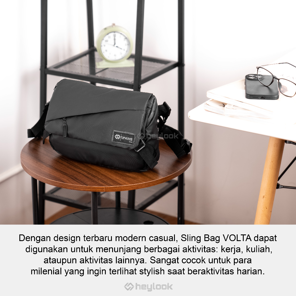 Jual HEYLOOK Official - Sling Bag Pria VOLTA Waterproof Tas Selempang ...