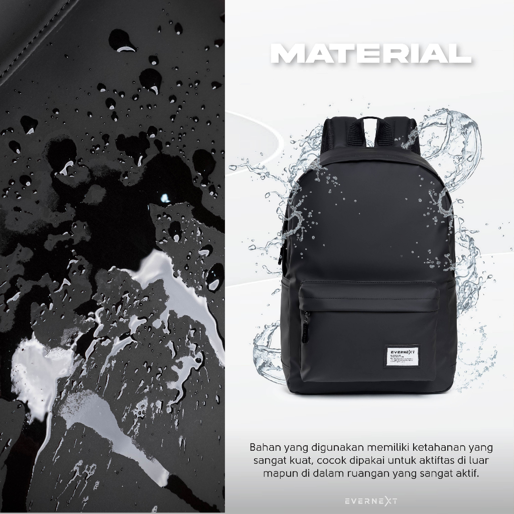 Jual Evernext - Tas Ransel Pria Waterproof Tas Sekolah Kuliah Pria ...