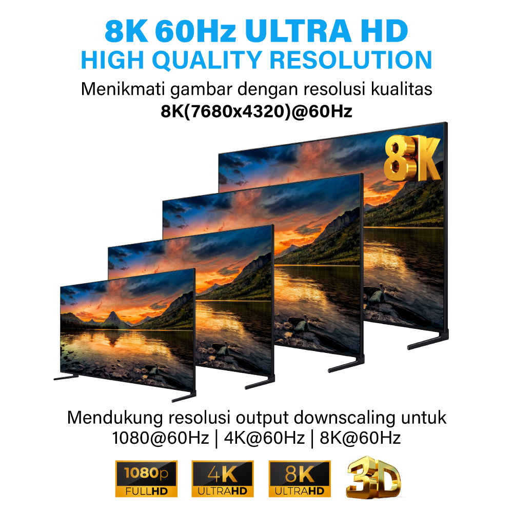 Jual Kabel USB Type C Converter to Display Port Laptop ke TV 8K PX CDP ...