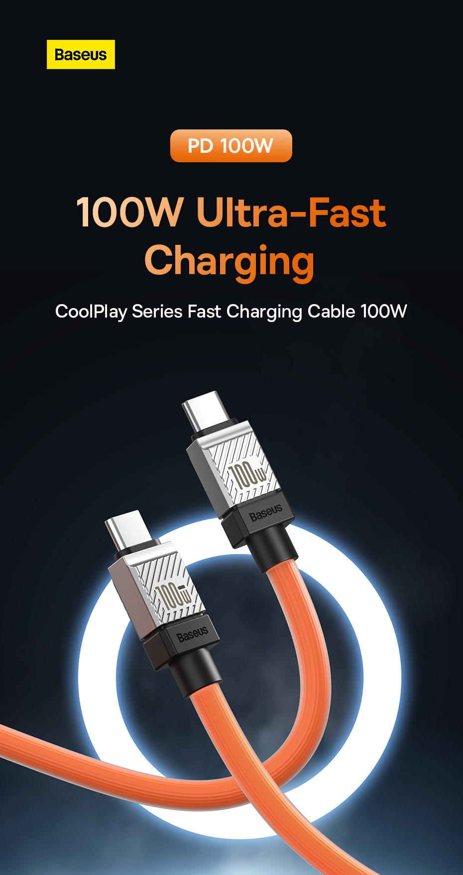 Jual Baseus Coolplay Kabel Data Android Fast Charging Type-C to Type-C ...