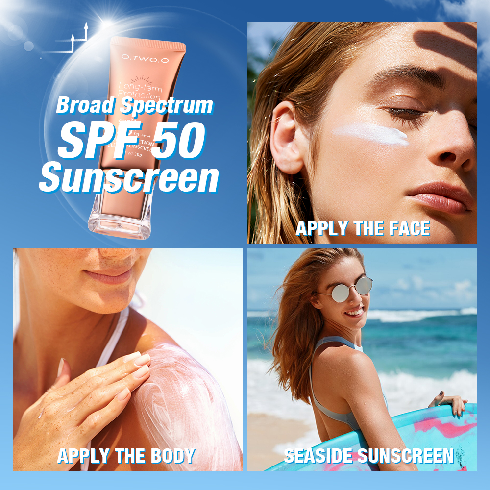 Jual O.TWO.O Sunscreen SPF50 PA++++ Refreshing Oil-Free Formula UV Sun ...