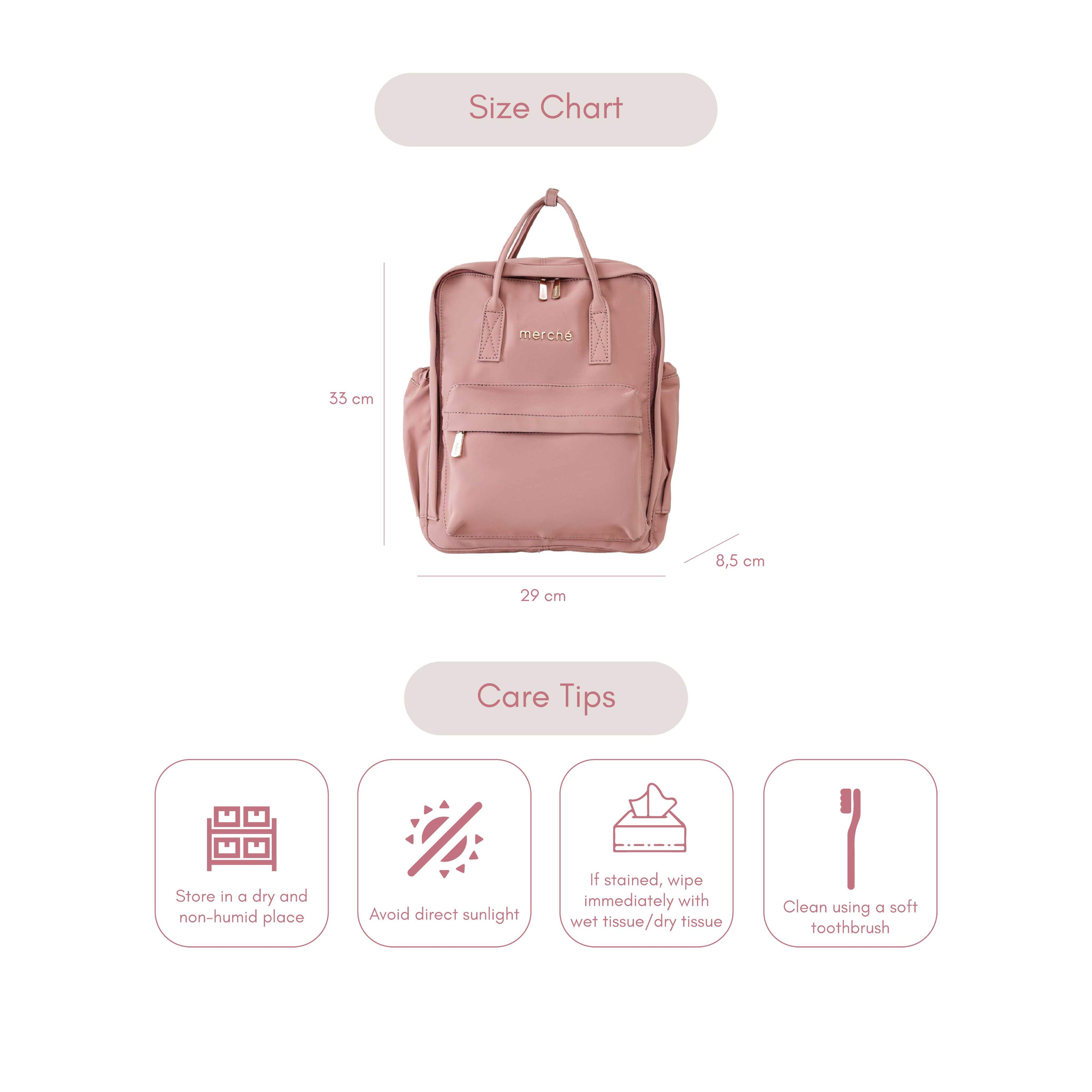Jual Merche Tas Wanita Backpack Bree | Shopee Indonesia