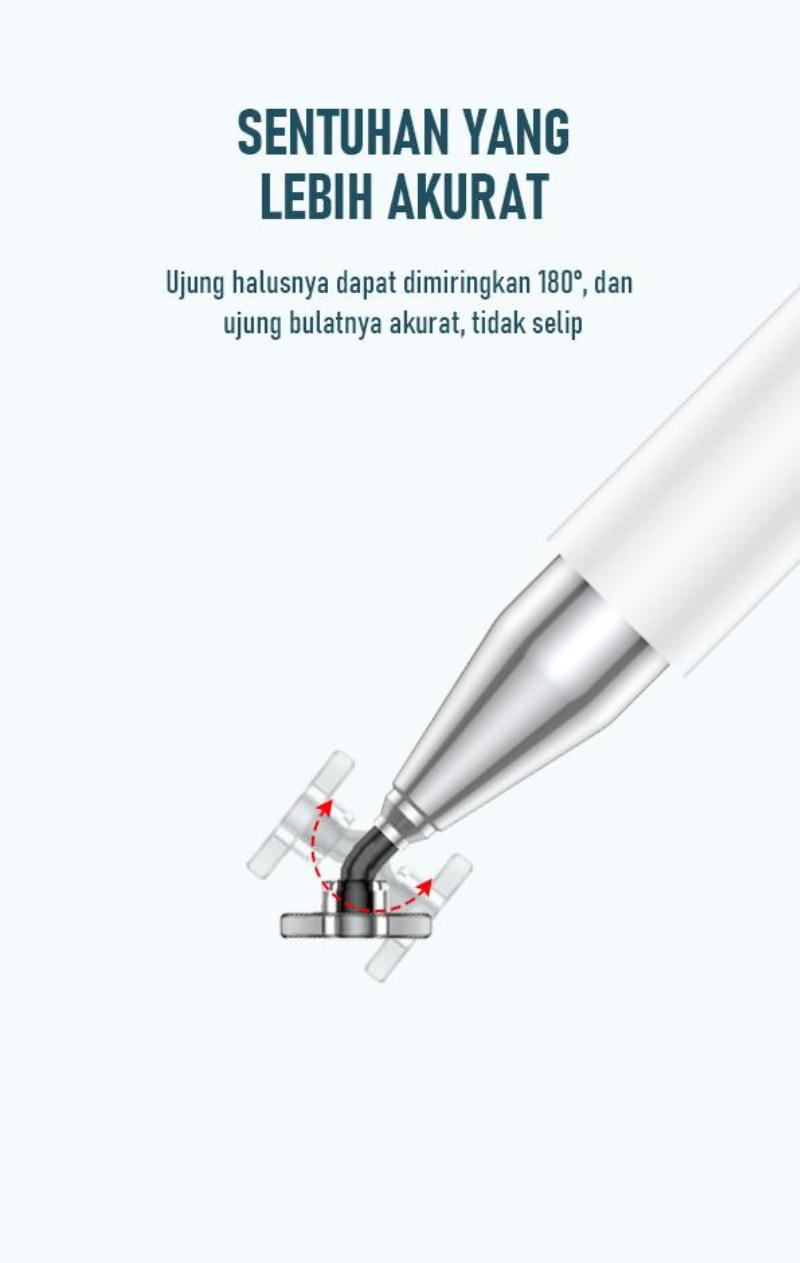 Jual ROBOT Stylus Pen RSP01 Universal 2 in 1 Capacitive No Delay for ...