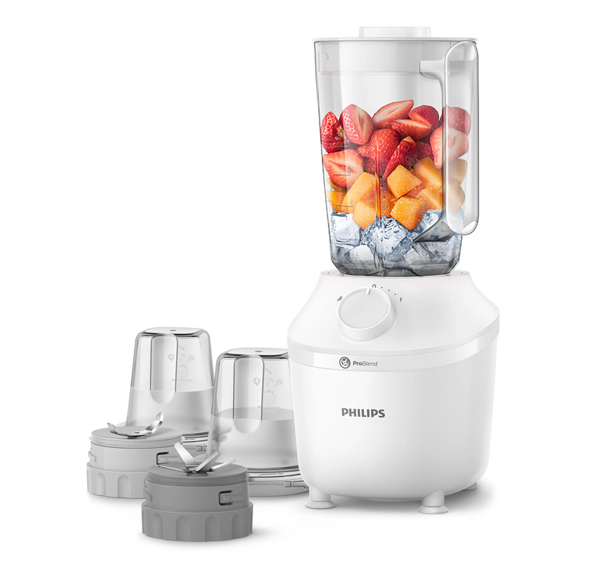 Jual Blender Philips Plastik 1 Liter - 3000 series HR2042/30 - Blender ...