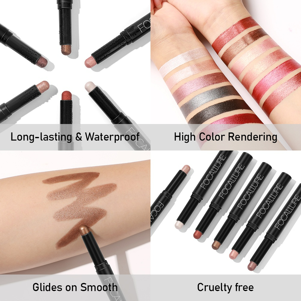 Jual Focallure Cream Shimmer Single Eyeshadow Pencil | Shopee Indonesia