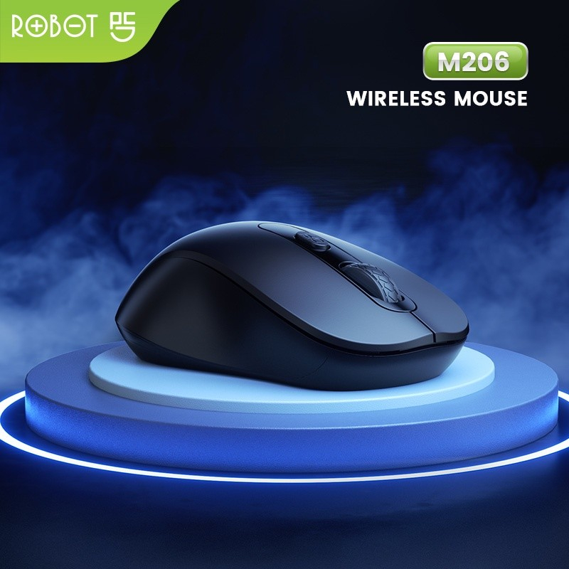 Jual [ TERLARIS ] ROBOT Mouse Wireless Mouse Laptop Tanpa Kabel M206 ...