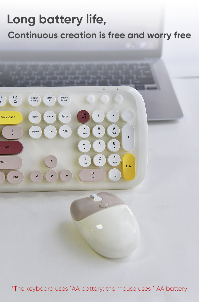 Jual MOFii Keyboard Wireless Dan Mouse Wireless Set 2.4G Zero | Shopee ...