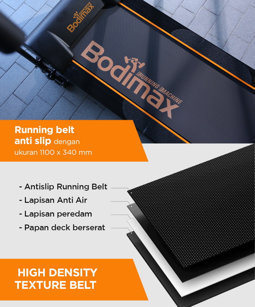 Jual Bodimax New Running Machine / Treadmill / Alat Olahraga / Fitness ...