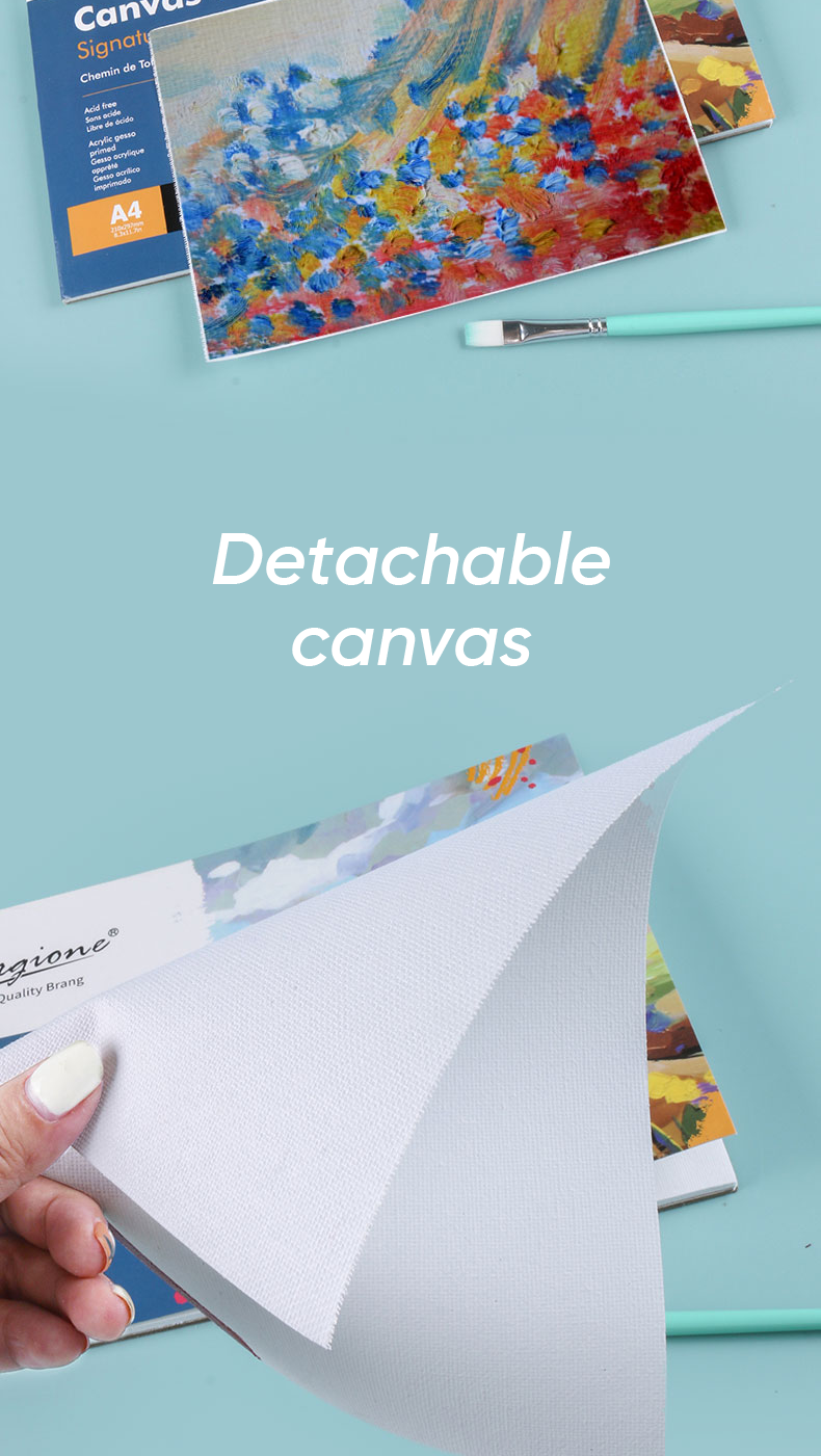 Jual Giorgione Acrylic Oil Paint Paper Book Lukisan Minyak Akrilik A3 ...