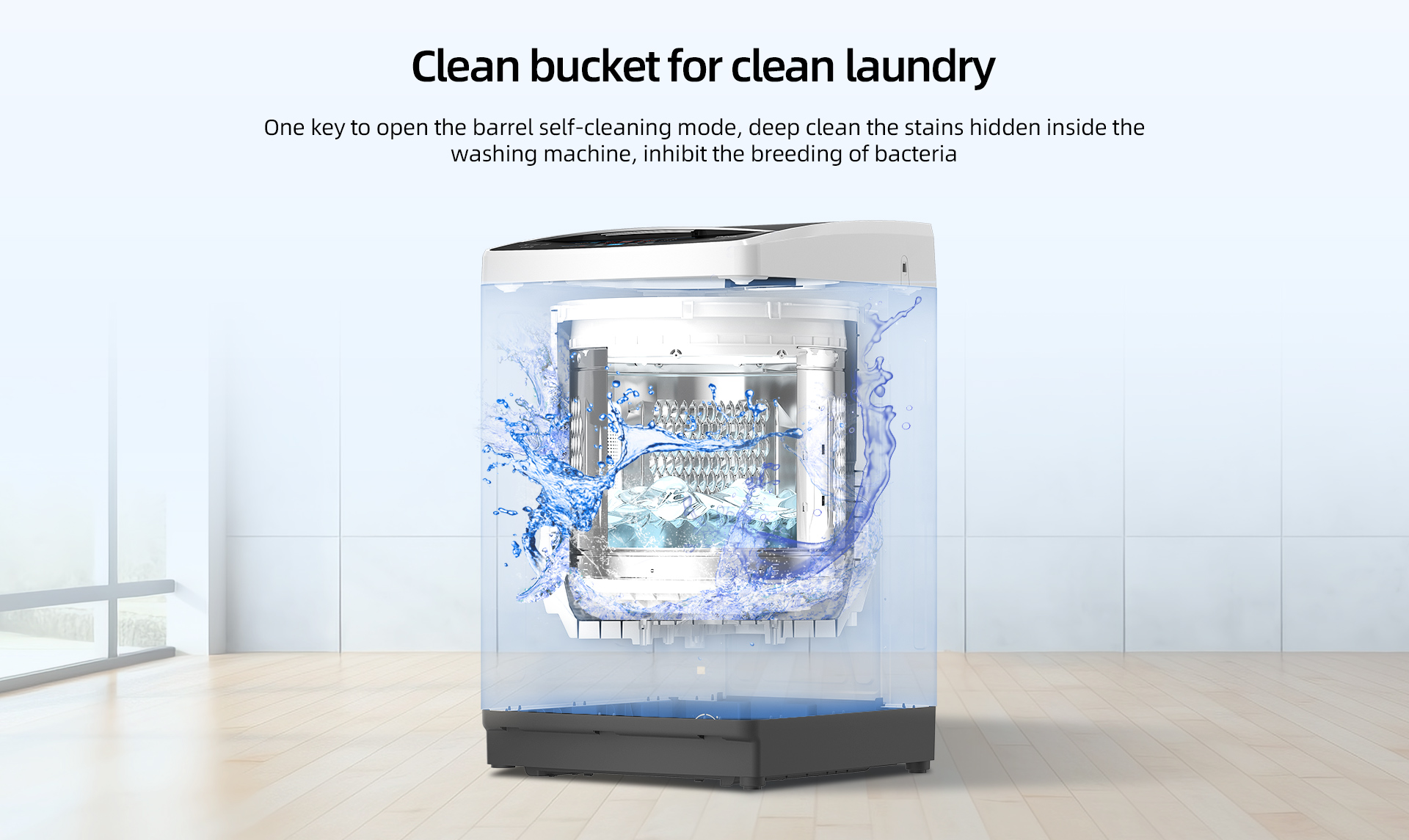 Jual Changhong Mesin Cuci 1 Tabung Top Loading 8Kg Washing Machine - FWT8600S Powerful Stain ...