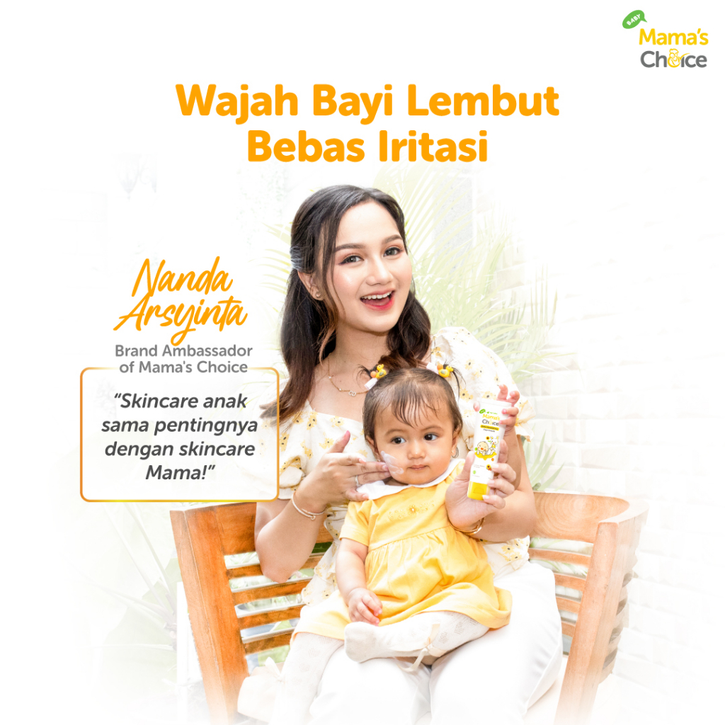 Jual Cream Wajah Bayi | Mama's Choice Baby Daily Nourishing Face Cream ...