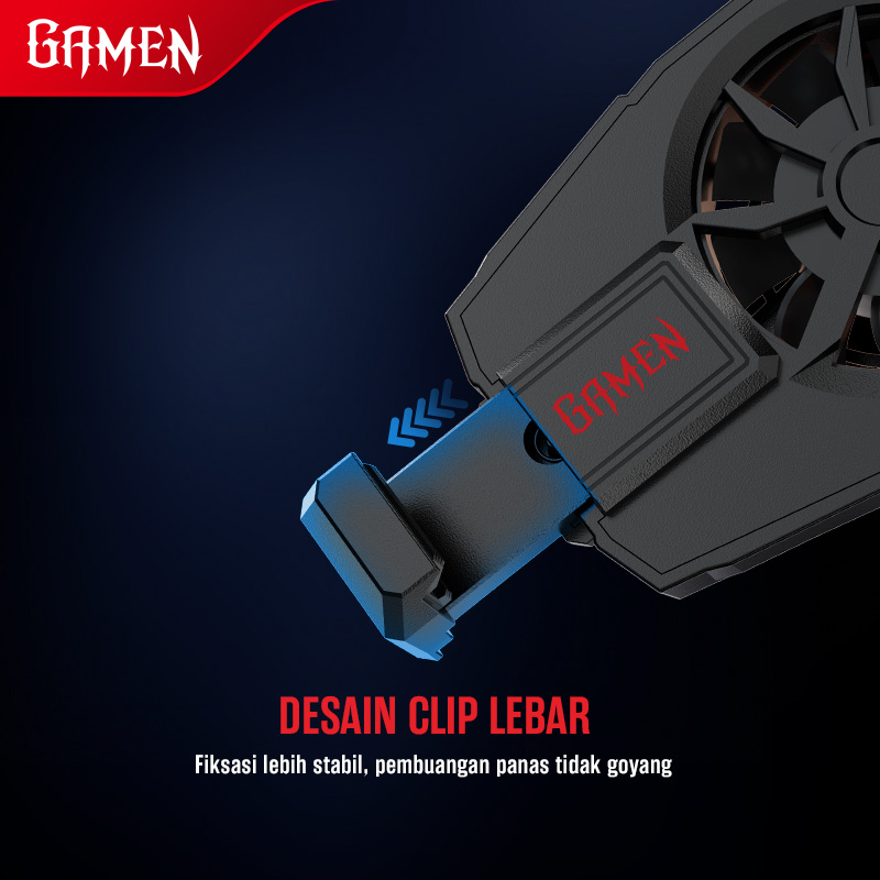 Jual GAMEN Fan Cooler HP Gaming Kabel 6000 RPM Kipas Pendingin Hp ...