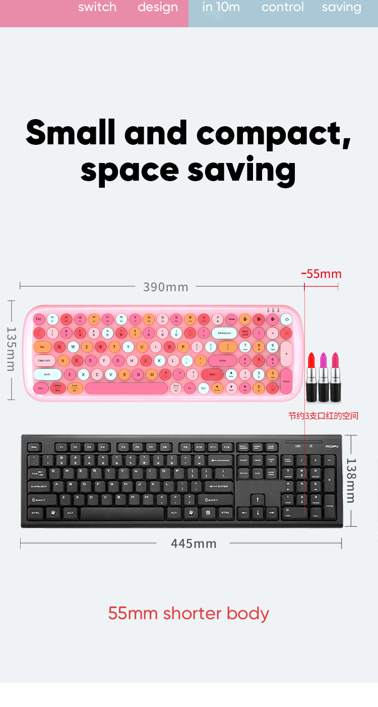 Jual MOFii Keyboard Bluetooth 5.1 Wireless Candy BT | Shopee Indonesia