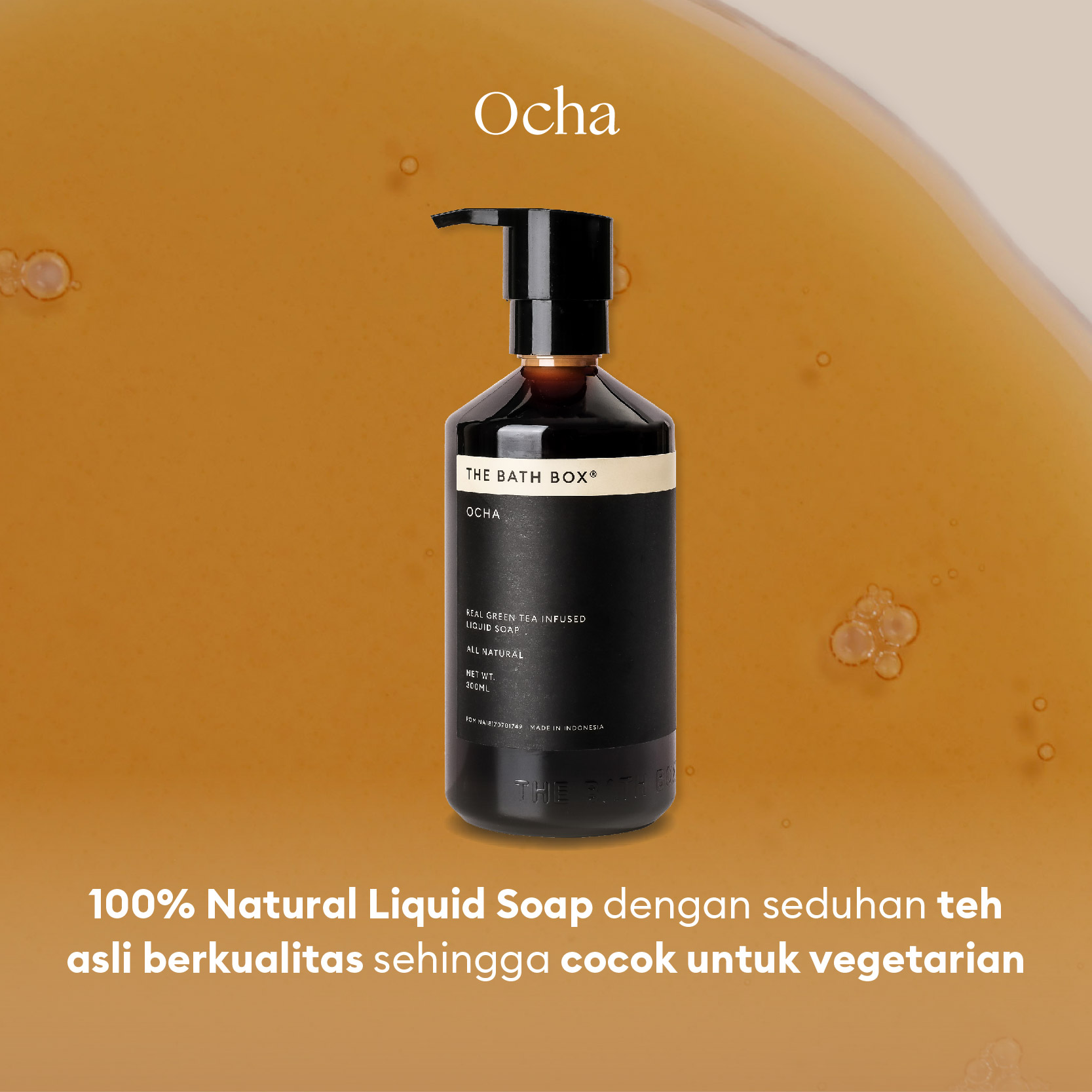 Jual THE BATH BOX - Ocha Liquid Soap (Backacne, Backne, Jerawat ...
