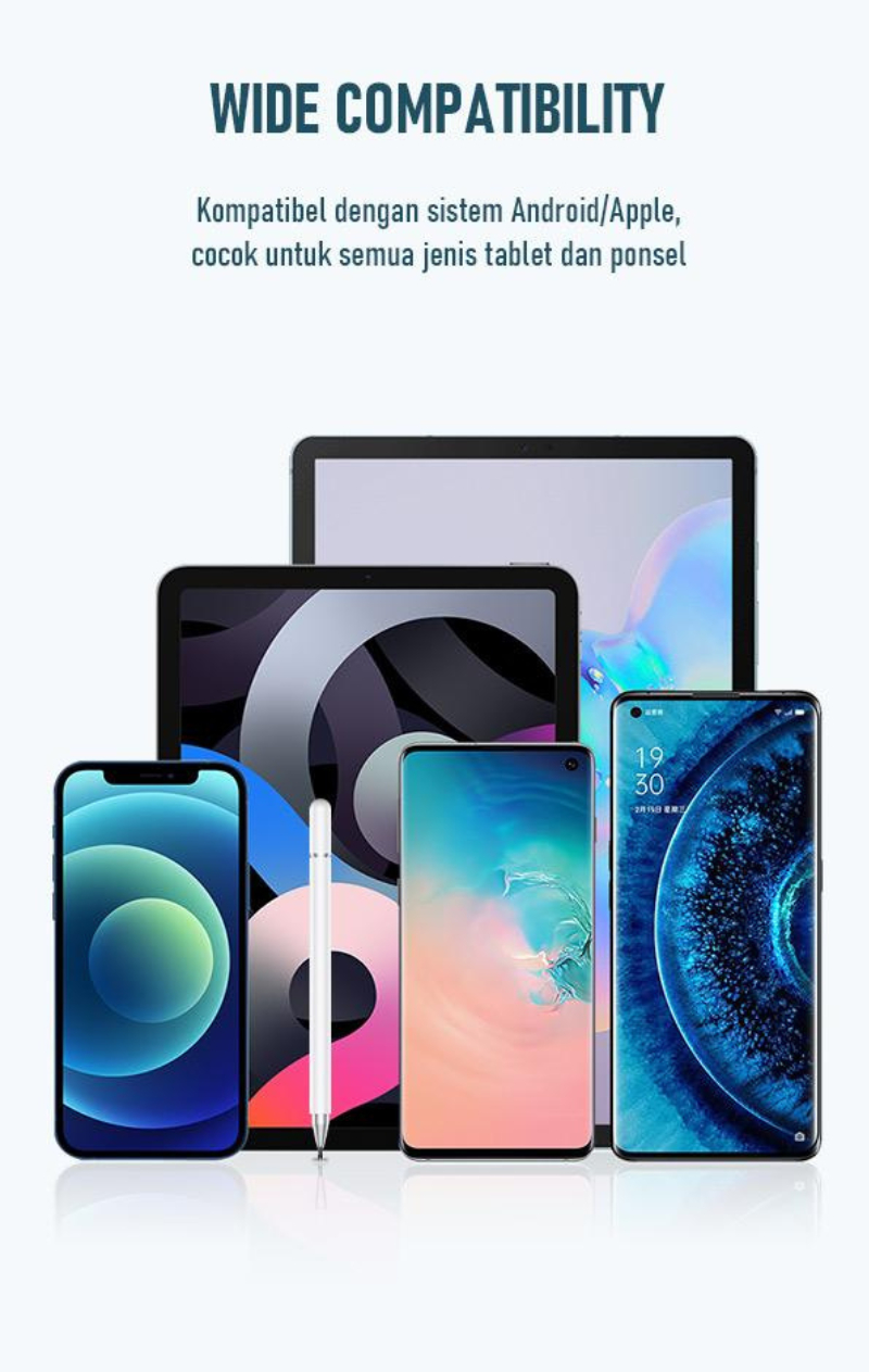 Jual ROBOT Stylus Pen RSP01 Universal 2 in 1 Capacitive No Delay for ...