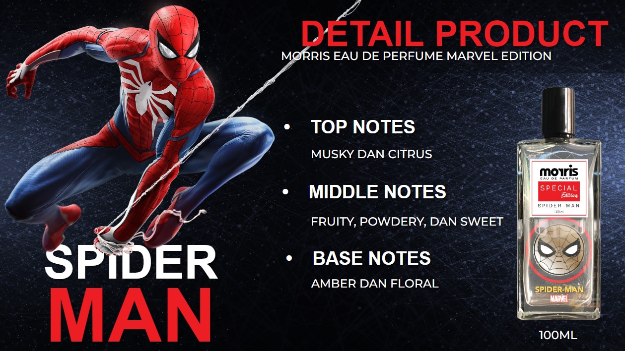 Jual Morris Marvel Edition Parfum Pria 100 ml x 2 Pcs | Shopee Indonesia