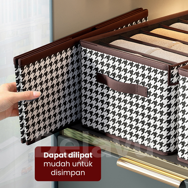Jual Dejavu Storage Box Pakaian Sekat Lemari Tempat Penyimpanan Baju ...