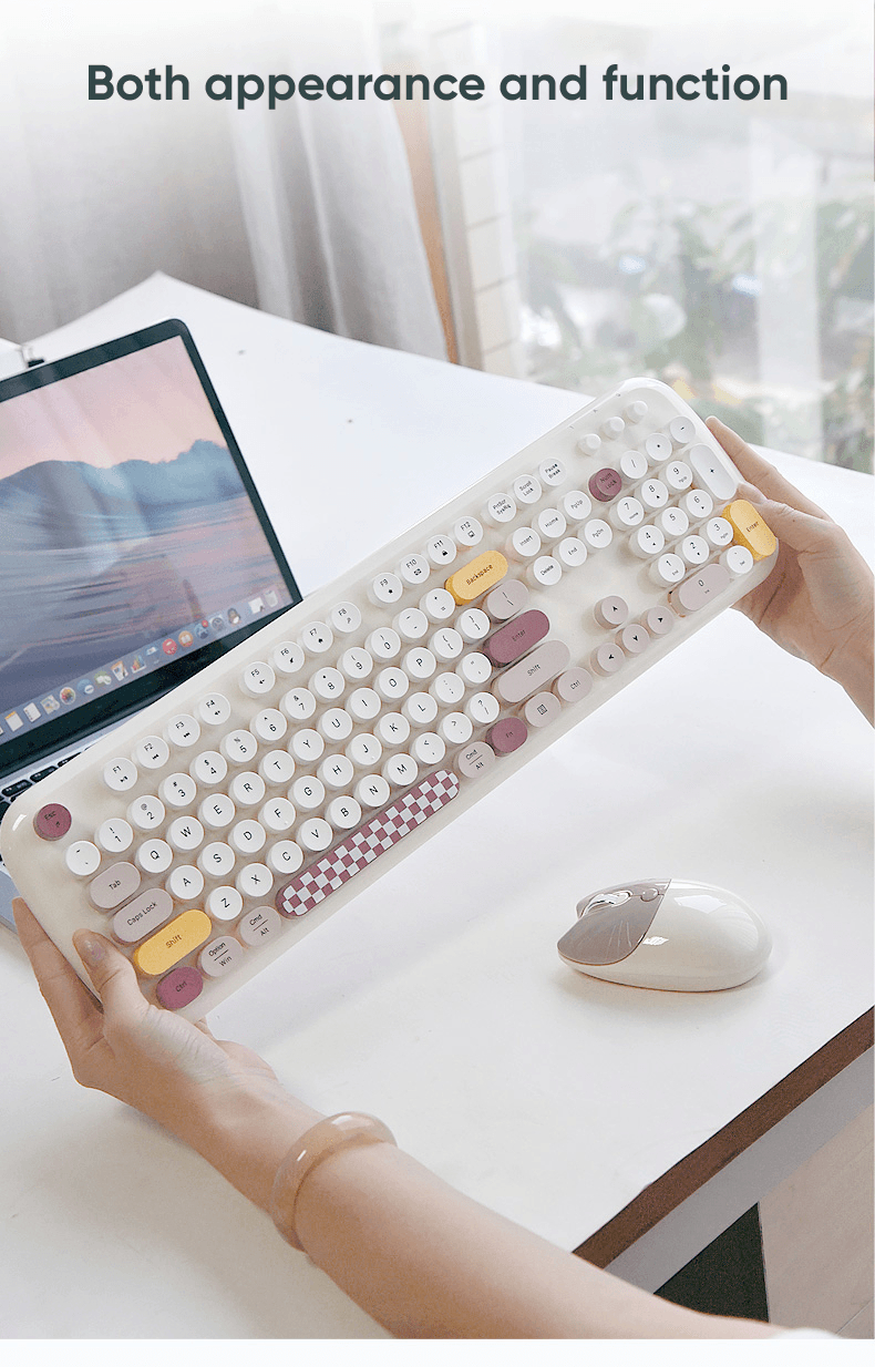 Jual MOFii Keyboard Wireless Dan Mouse Wireless Set 2.4G Zero | Shopee ...