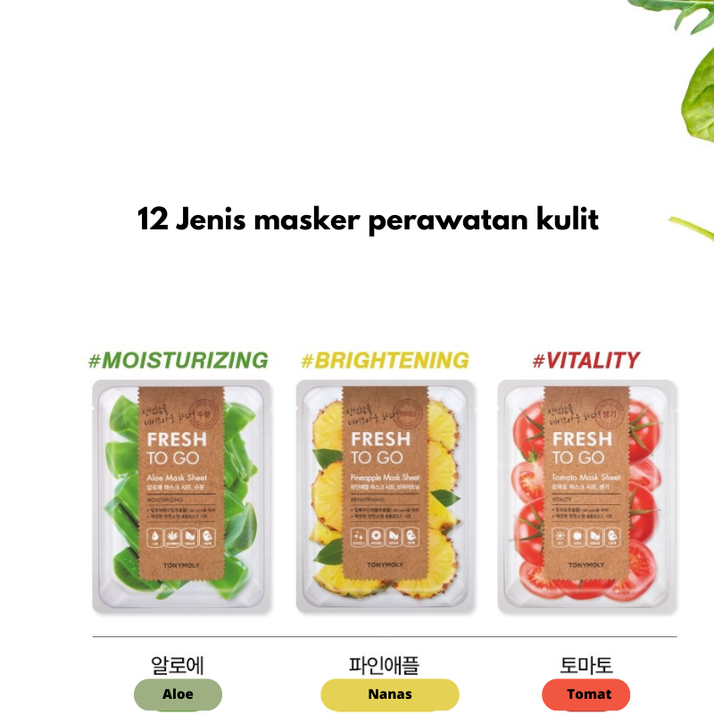 Jual TONY MOLY Fresh To Go Mask Sheet | Shopee Indonesia