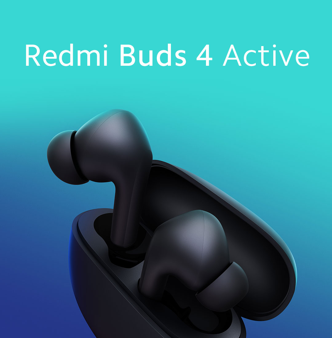 Jual Xiaomi Redmi Buds 4 Active | Bluetooth® 5.3 | IPX4 | Baterai ...