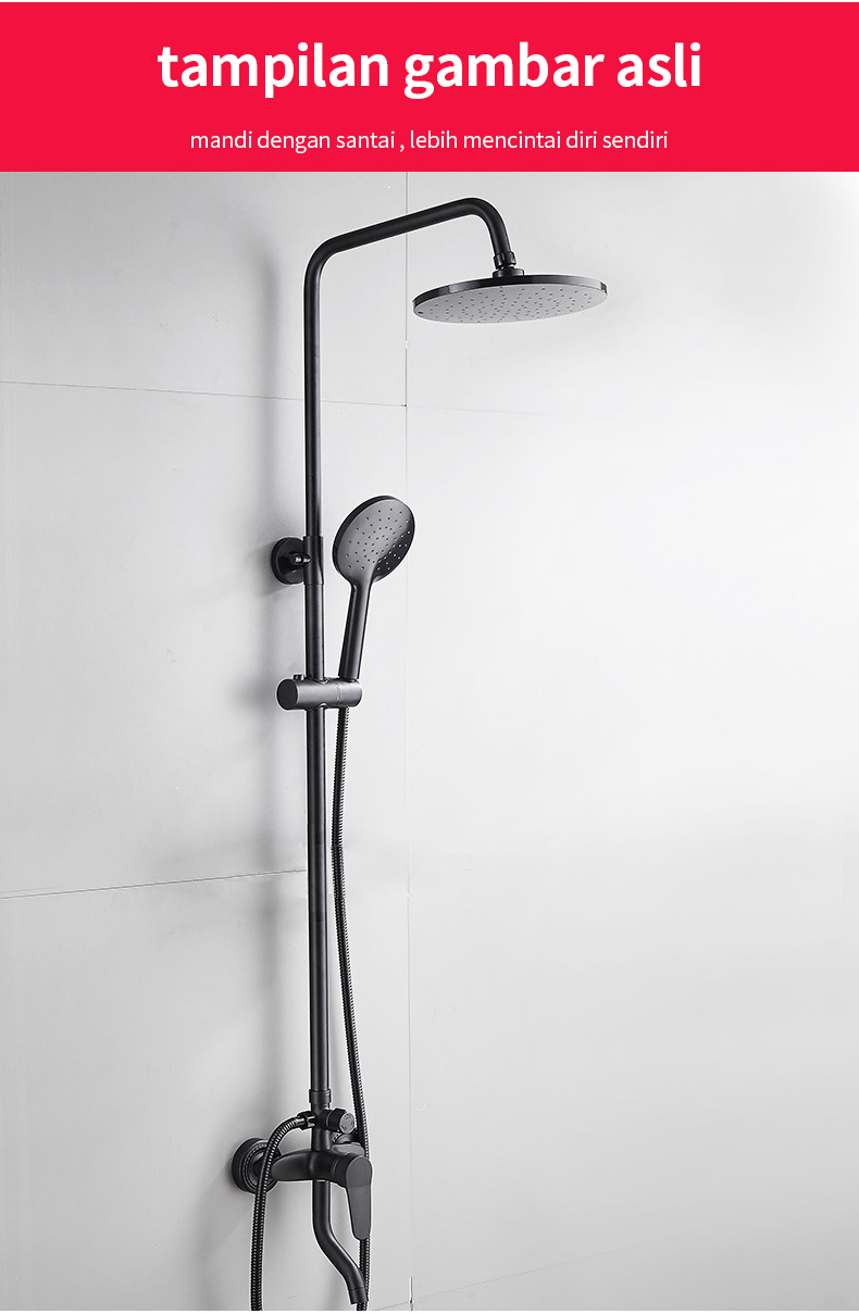 Jual 3 Dalam 1 Promo Paket Murah Shower Tiang Set Panas-Dingin / Set ...
