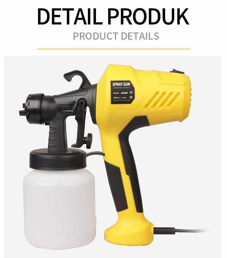 Jual 400W 800ML High Power Pistol Cat Semprot Listrik / Semprot Listrik ...