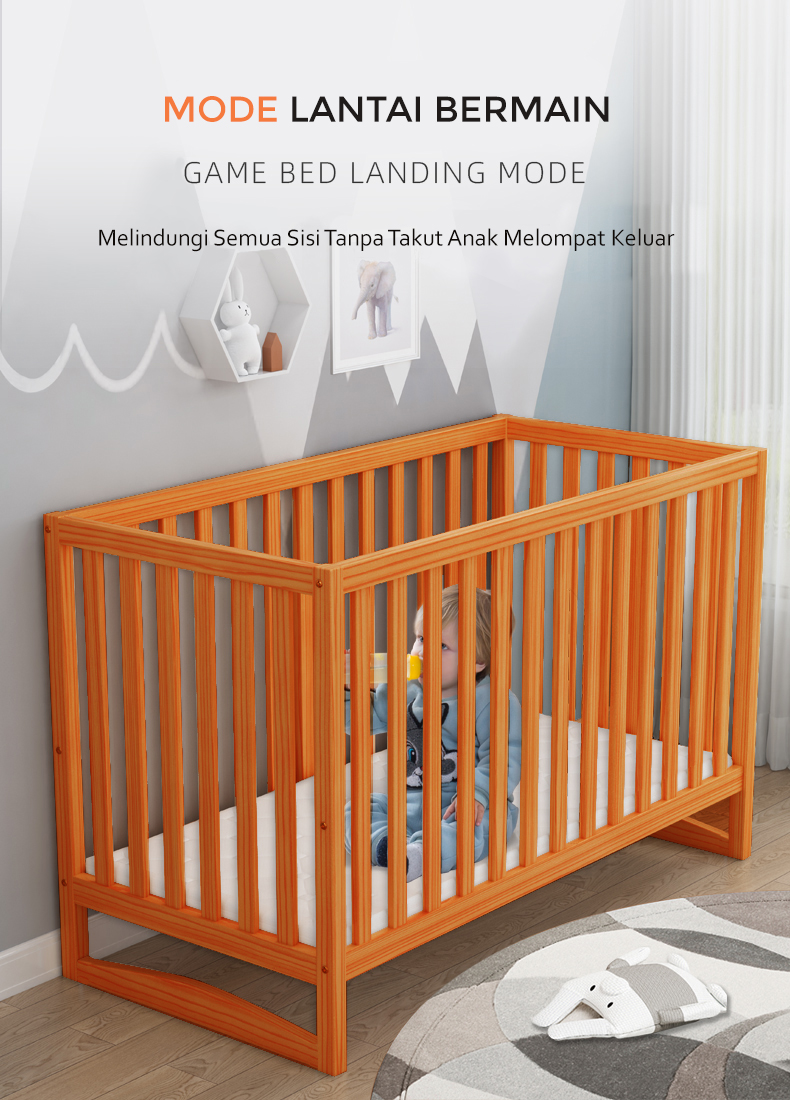 Jual box bayi / tempat tidur bayi / tempat tidur anak / ranjang bayi ...