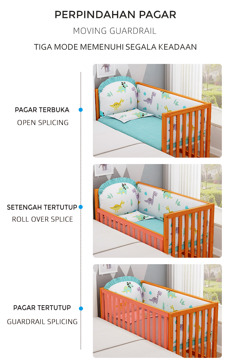 Jual box bayi / tempat tidur bayi / tempat tidur anak / ranjang bayi ...