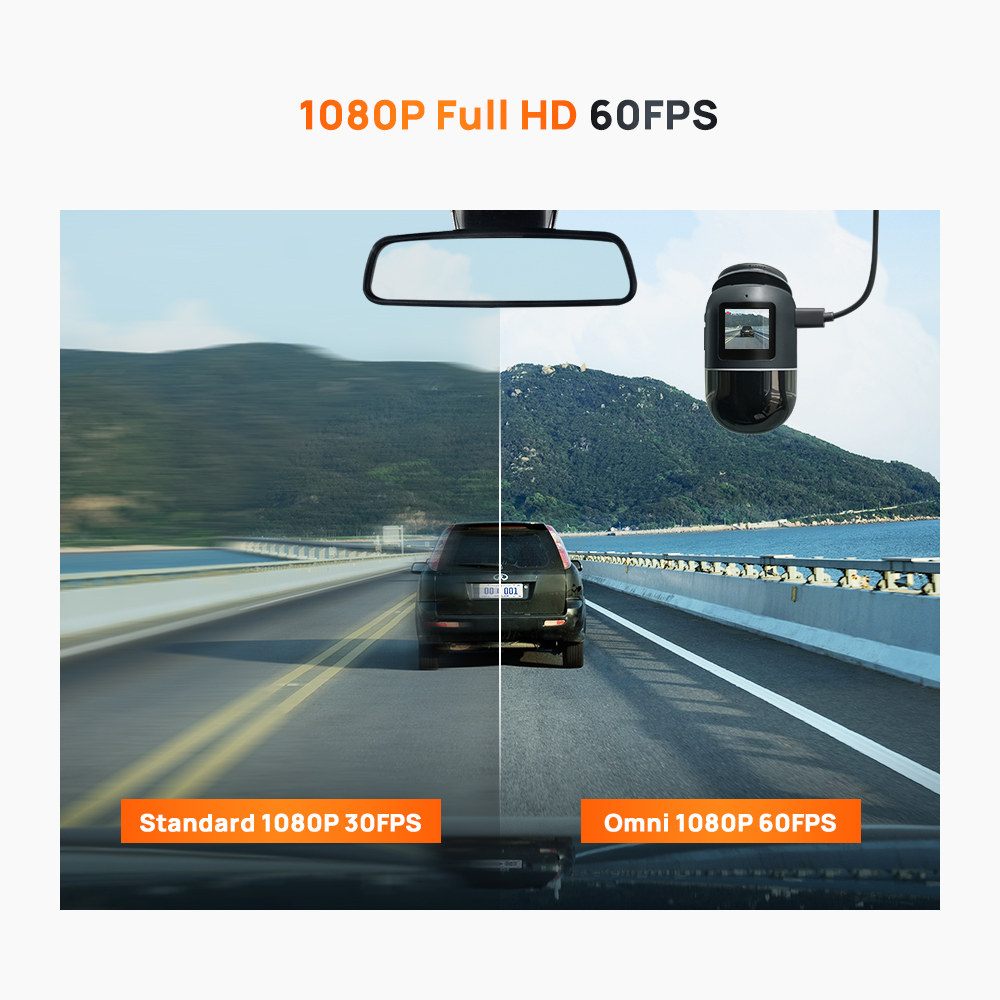 Jual 70mai Dash Cam Omni X200 360 Full View 4G Connect HD 1080P FOV 140 ...