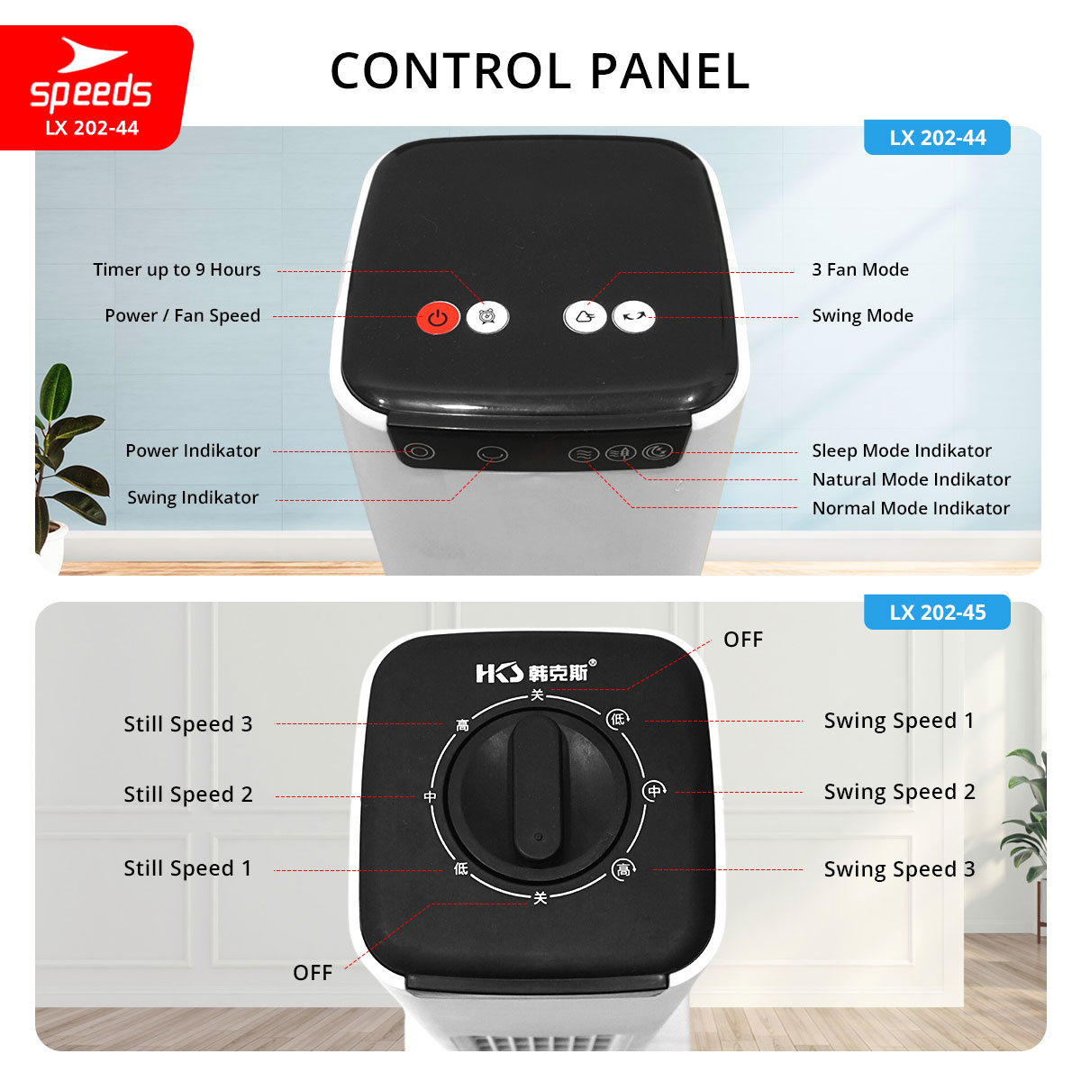 Jual SPEEDS Kipas Angin Portable Cooling Air Conditiener Standing ...