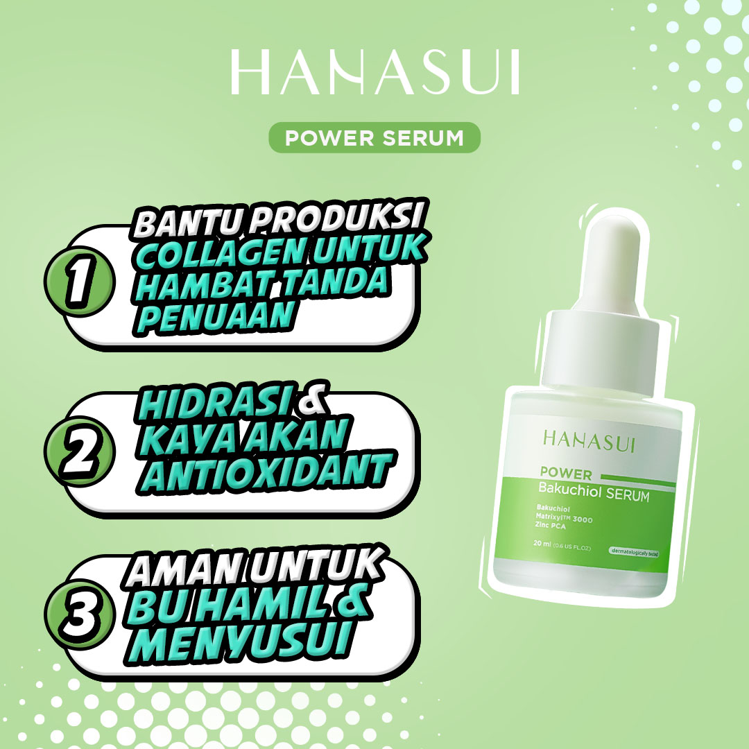 Jual Hanasui Power Bakuchiol Serum - Anti Aging, Cegah Penuaan ...