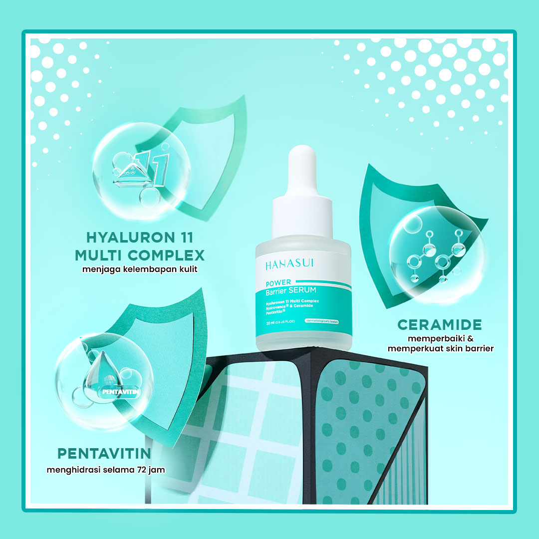Jual Hanasui Power Barrier Serum - Ceramide Perbaiki Skin Barrier ...