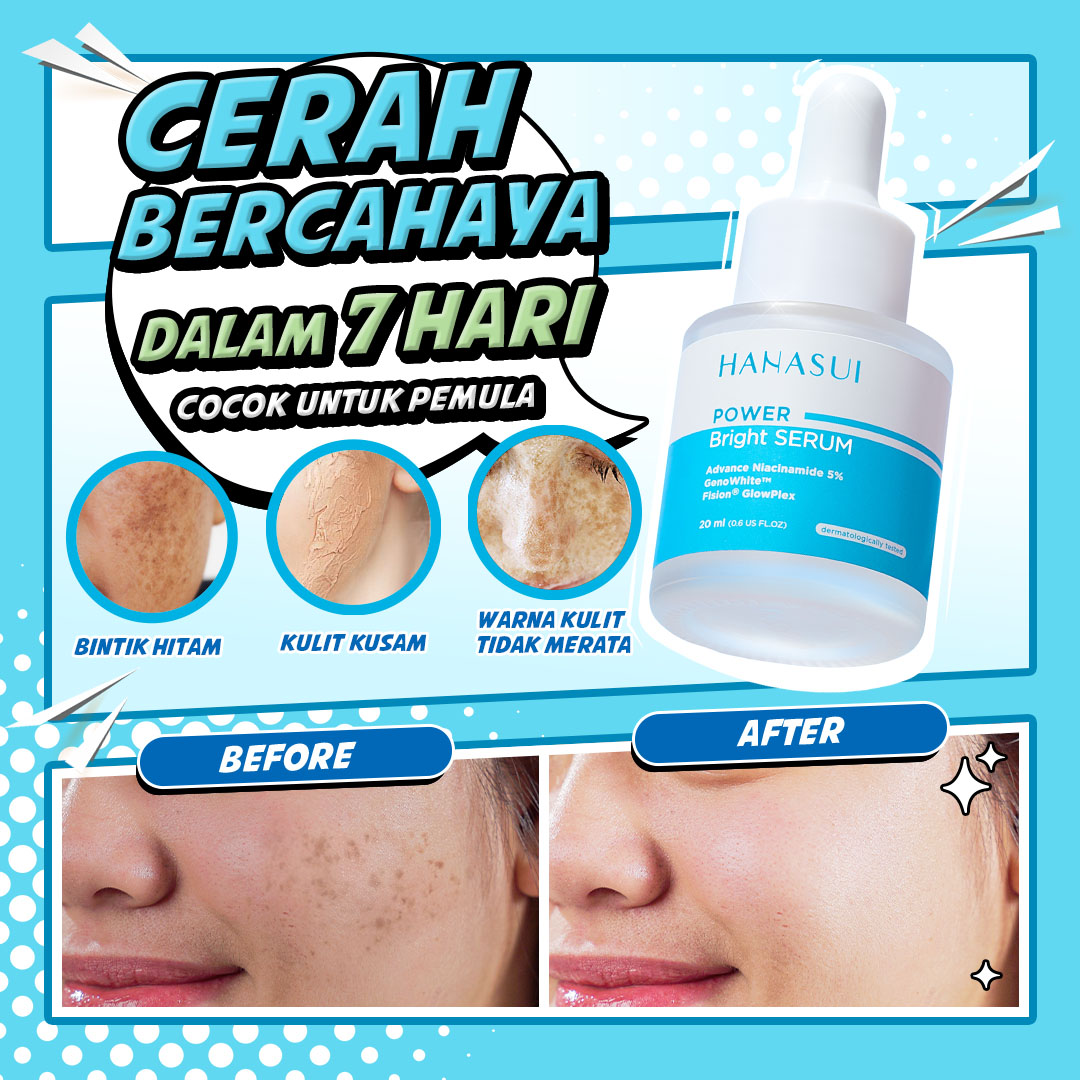 Jual Hanasui Power Bright Serum - 5% Advance Niacinamide Mencerahkan, Kurangi Bintik Hitam Bekas ...