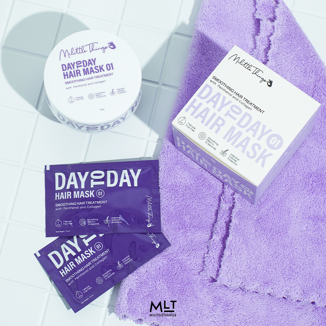 Jual MLT Day To Day Hair Mask 250ML - Masker Rambut Lembut Berkilau ...